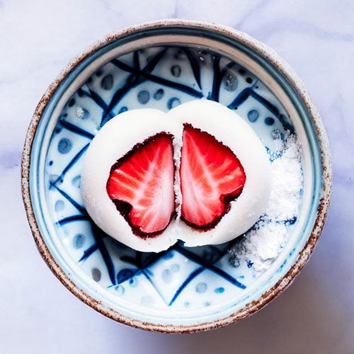 Mochi à la fraise (Ichigo Daifuku) : une fusion exquise de mochi ...