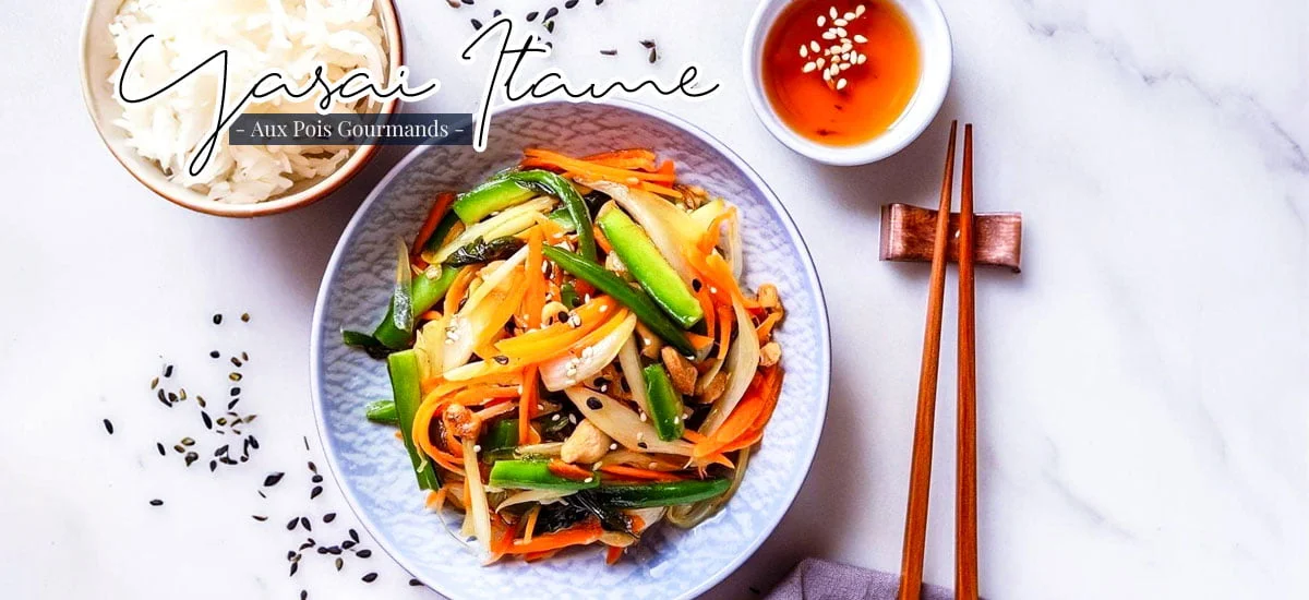 Yasai Itame : Un repas parfait aux Pois Gourmands prêt en 15 minutes ...